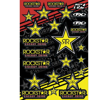 Rockstar Energy Graphic Sticker Sheet