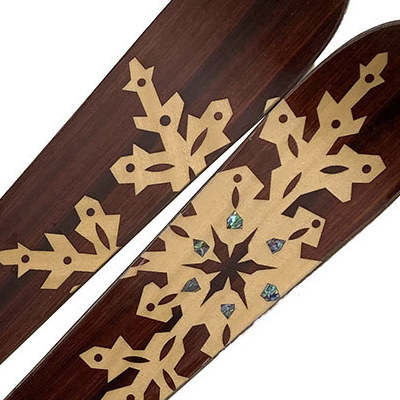 A Hall of Famer and the prettiest skis west of the Mississippi ...