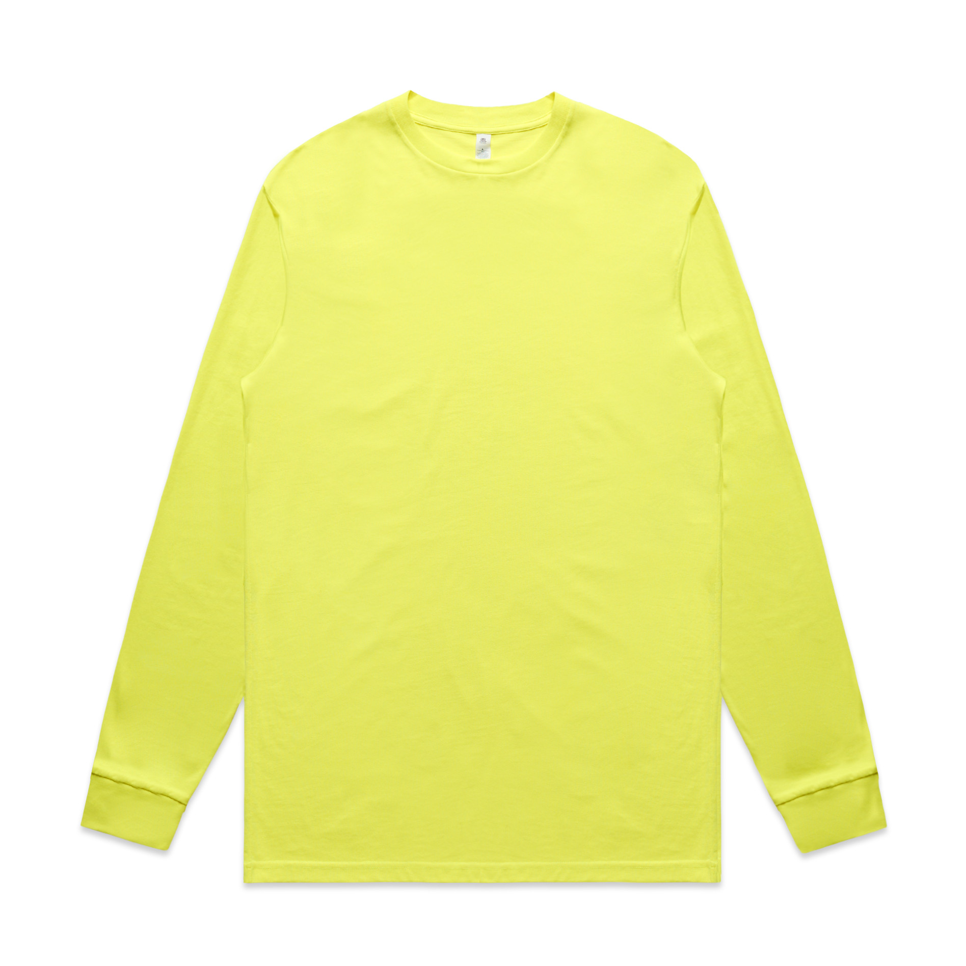 Mens Block Safety L/S Tee - 5054F - AS Colour US