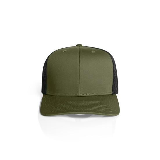 Mesh Contrast High Profile Trucker Hat - 1191 | AS Colour US