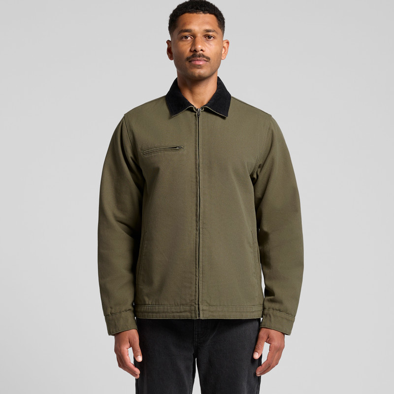 Canvas Heavy Cord Collar Jacket - 5533 | AS Colour US