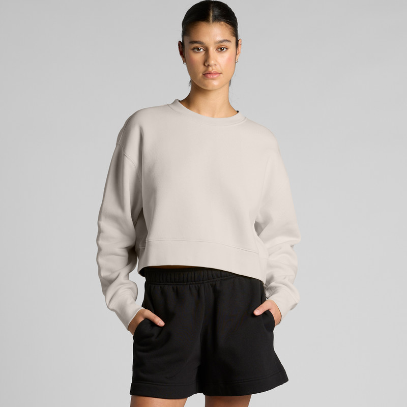 Women's Relax Crop Crew Relaxed - 4169 | AS Colour US
