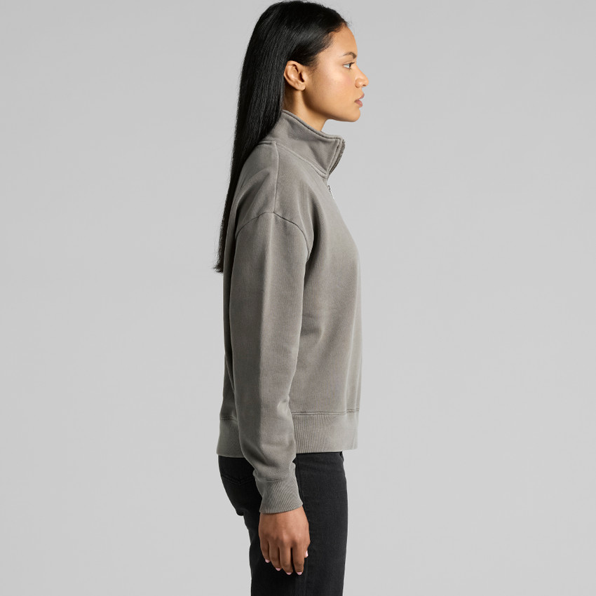Women's Relax Faded Half Zip Relaxed - 4167 | AS Colour US