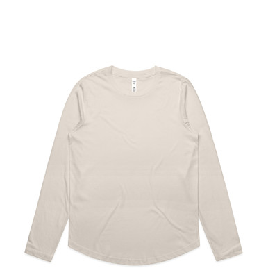 Women's Maple Curve Long Sleeve Tee - 4021 | AS Colour US