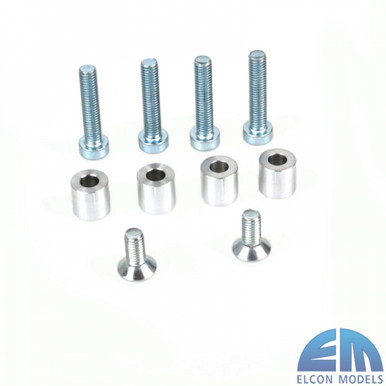 Engine Bolts and Distance Bushings - King RC