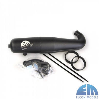 Exhaust TRAXX Complete - Vertical - King RC