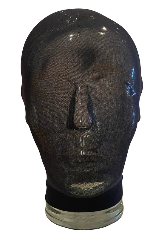 Oracle - Sheer Nylon Hood Encasement Mask with Smooth Shiny Pantyhose ...