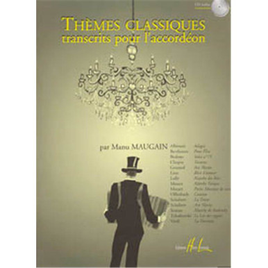 MAUGAIN MANU - THEMES CLASSIQUES VOL.1 + CD - ACCORDEON | paul-beuscher.com