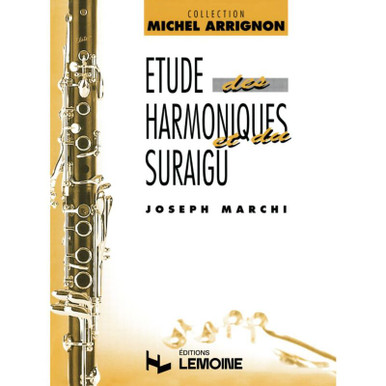MARCHI JOSEPH - ETUDE DES HARMONIQUES ET DU SURAIGU - CLARINETTE | paul ...
