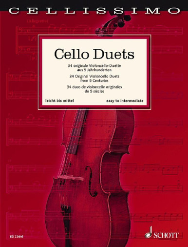 Cello duets : 34 duos classiques pour deux violoncelles | paul-beuscher.com