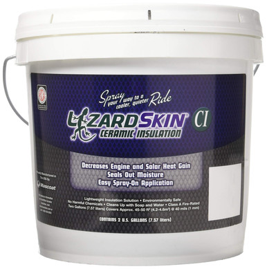 Lizard Skin Ceramic Insulation 2 Gallon Black Spray-On | LowPricedAutoParts