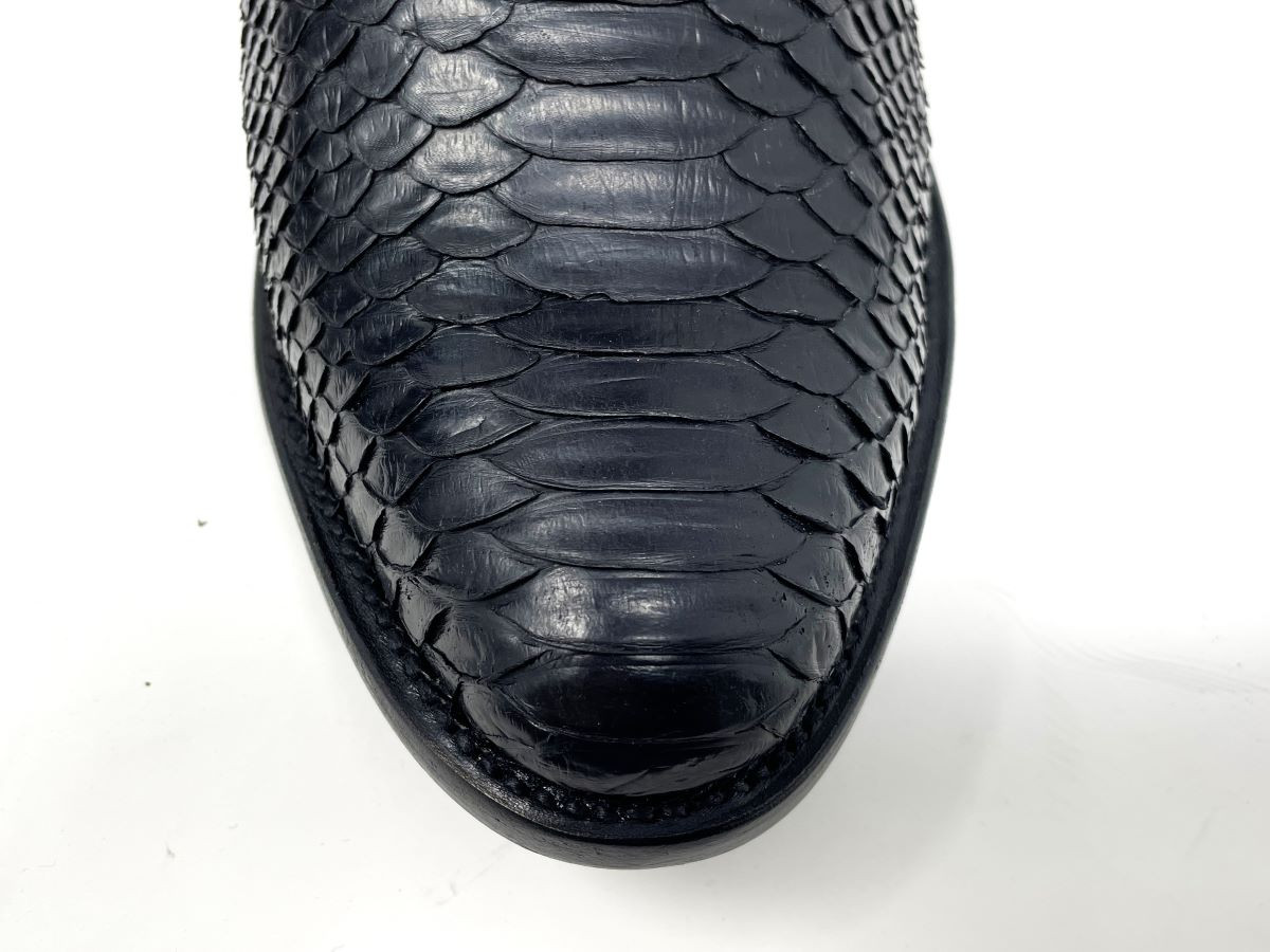 Roper Peyton Black Python Cowboy Boots - One 2 mini Ranch