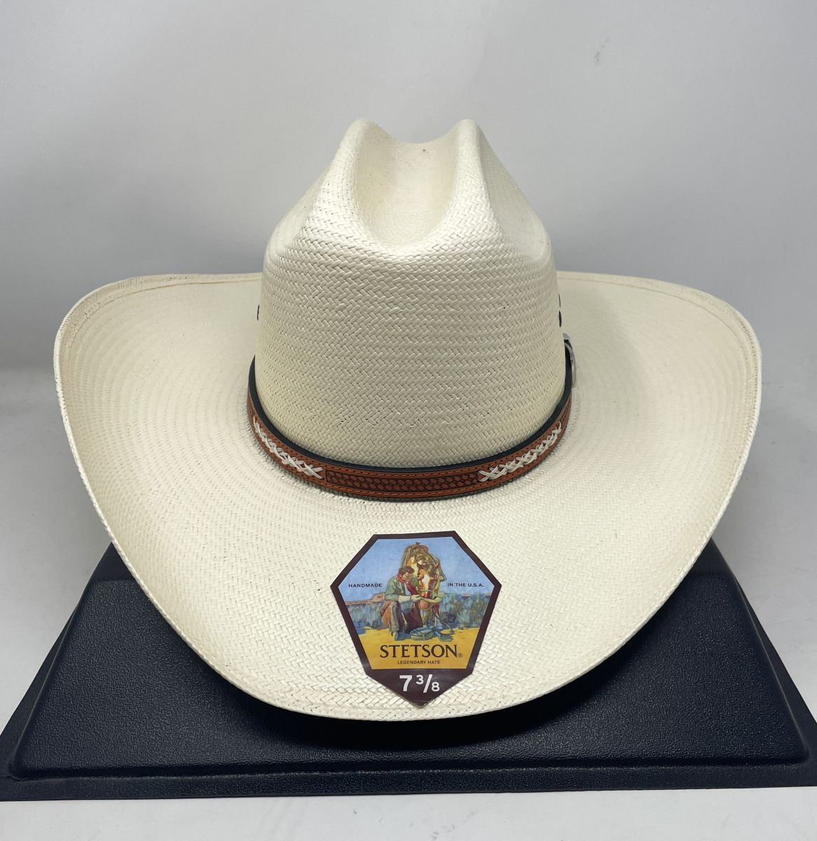 Stetson Wakefield 10X Shantung Straw Hat - One 2 mini Ranch