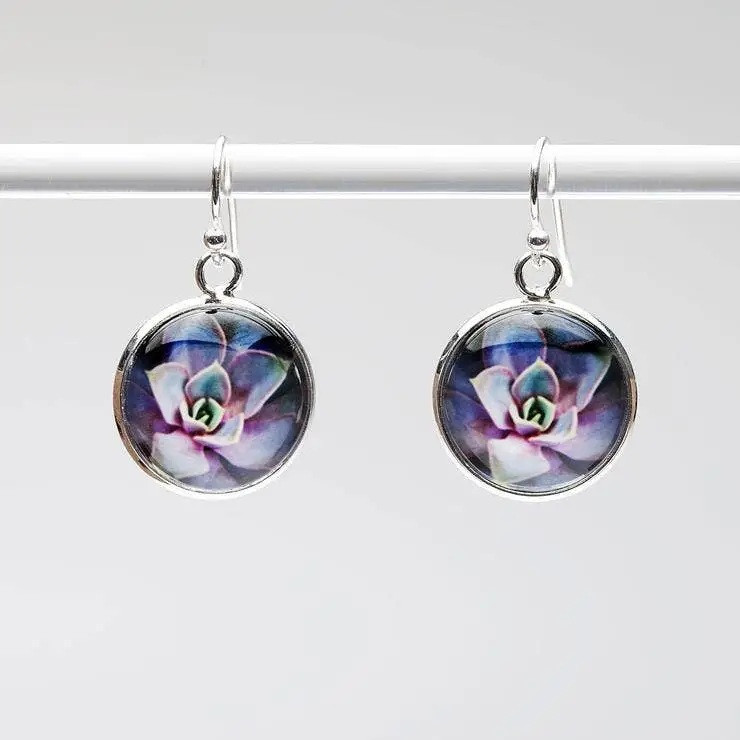 Nancy Reid Carr Desert Rose Drop Earrings - One 2 mini Ranch