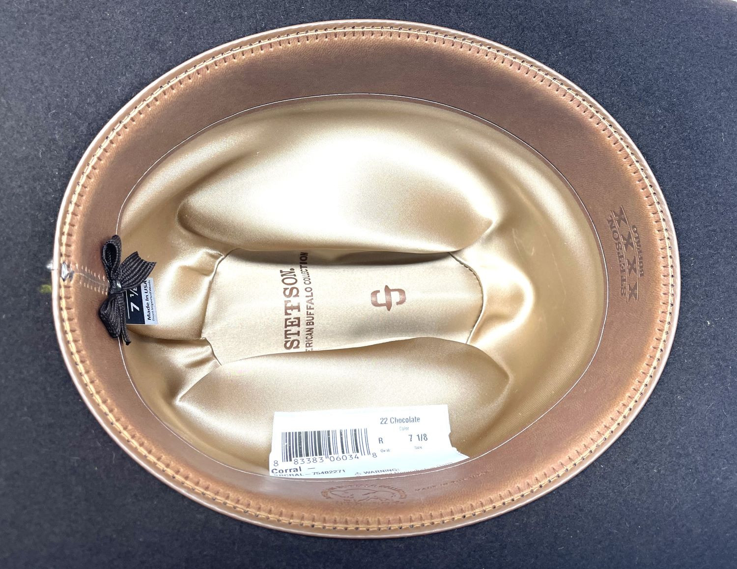 Stetson Corral 4X Felt Cowboy Hat/75 Profile - One 2 mini Ranch