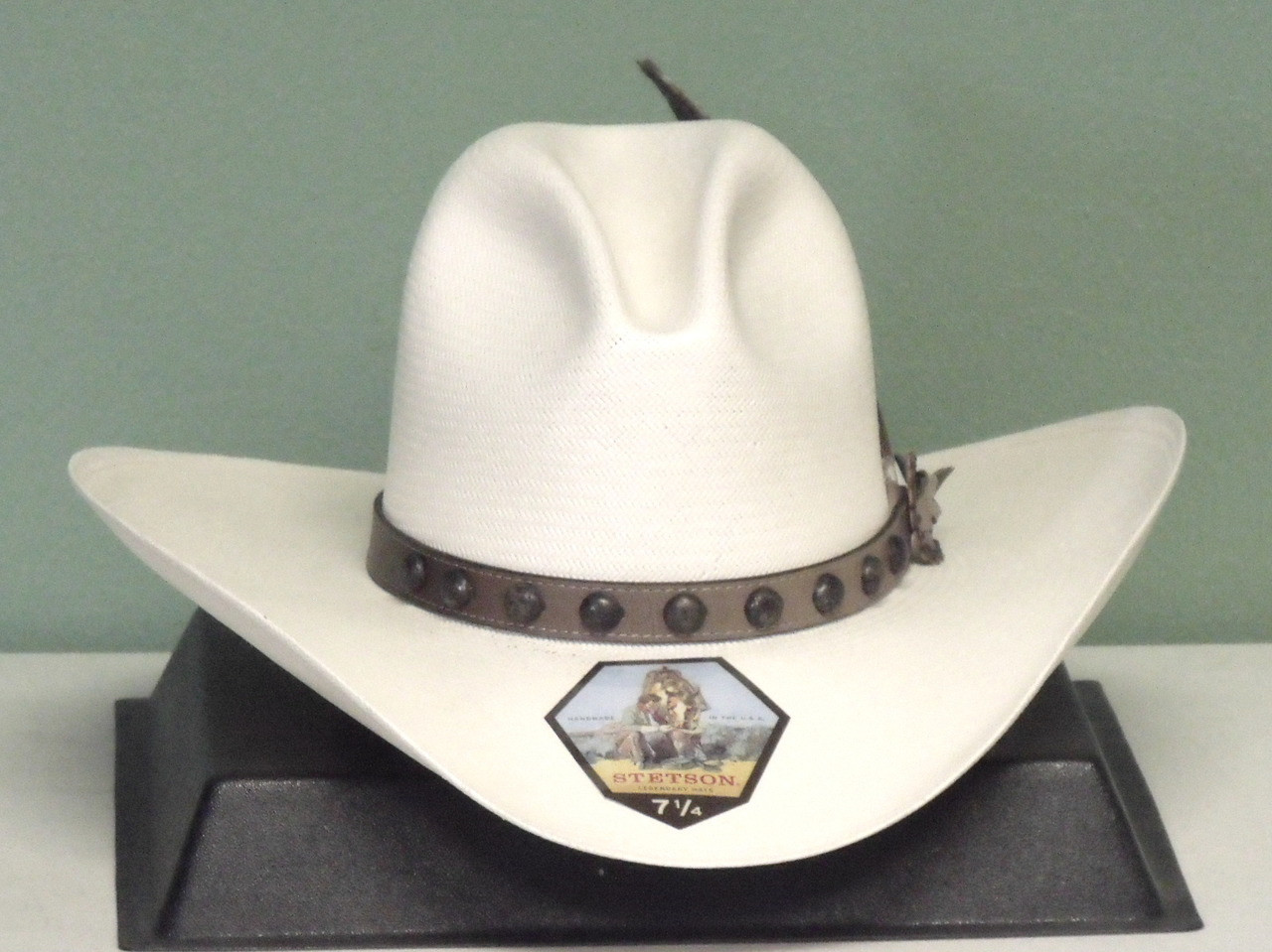 Stetson Broken Bow Shantung Straw Cowboy Hat - One 2 mini Ranch