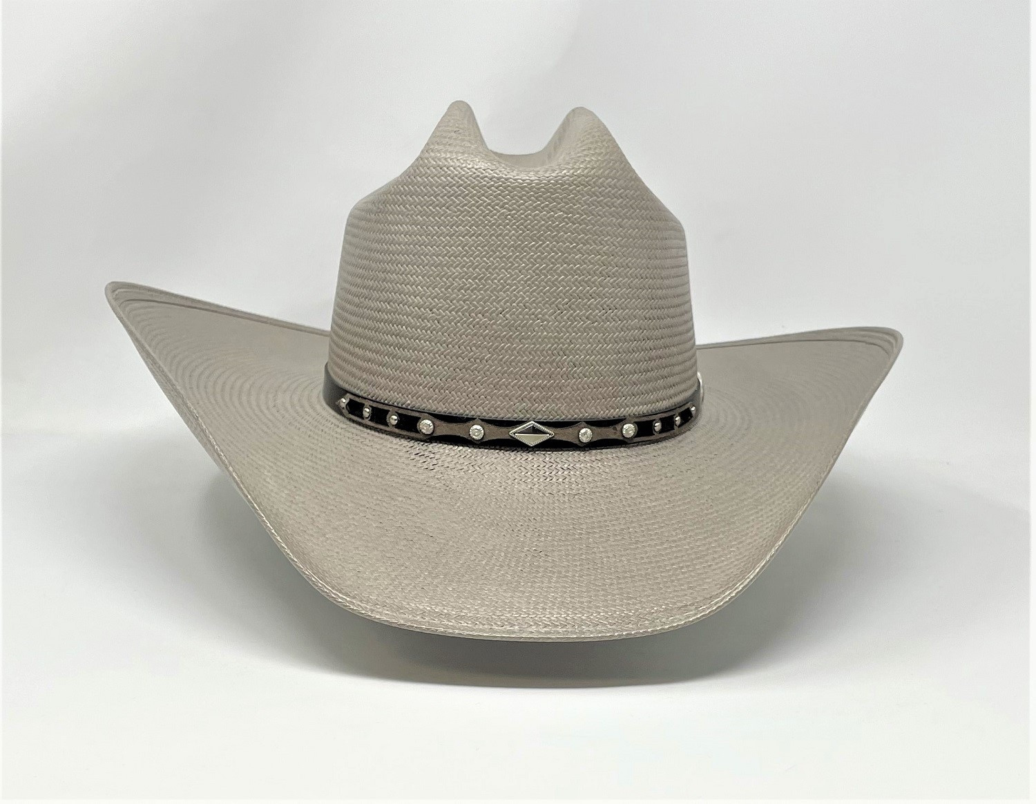 Stetson Kenton Grey Straw Cowboy Western Hat - One 2 mini Ranch