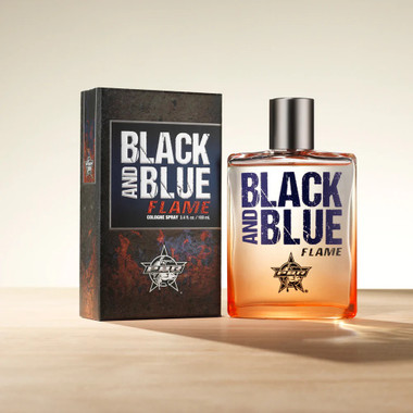 PBR Black And Blue Flame Men's Cologne - One 2 mini Ranch