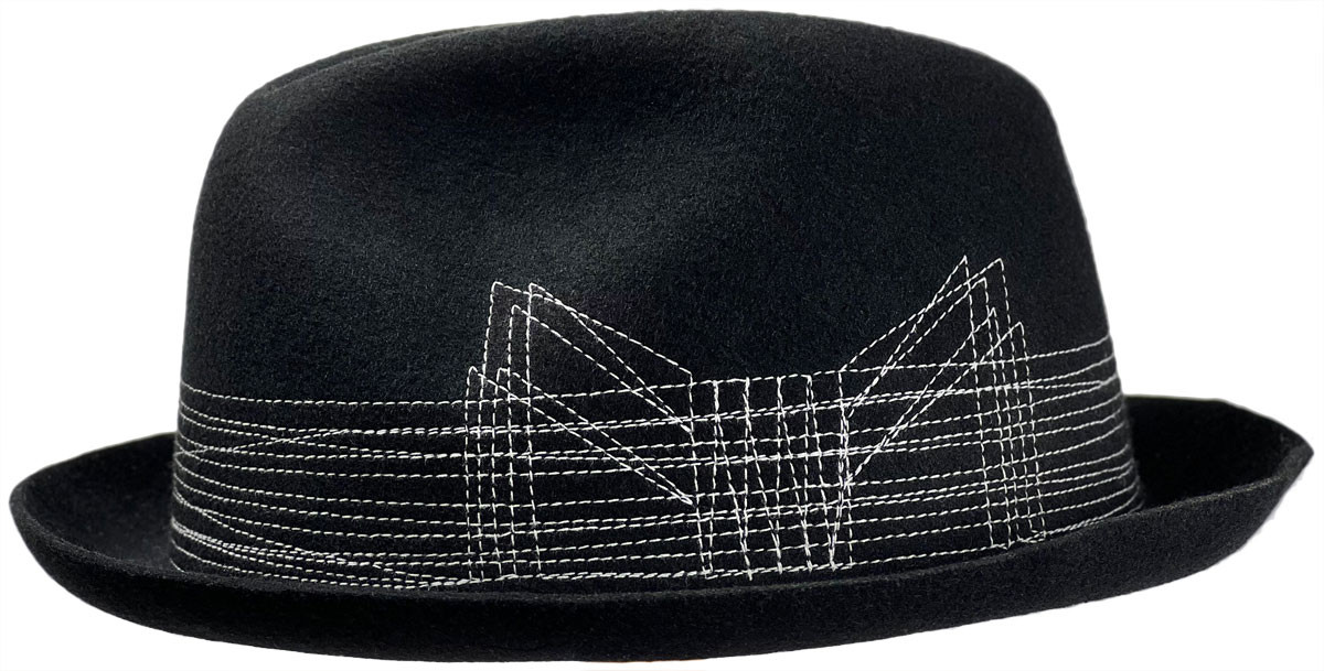 Stitch Bow Ray Fedora