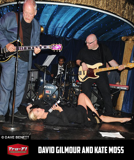 David Gilmour and Kate Moss - tru-fi.com