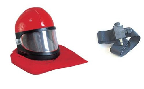 Clemco 10505 Apollo 60 HP Blast Helmet Less Respirator Hose With Air ...
