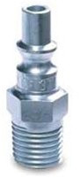 Legacy A71440 ARO Type B Plug, 1/4" MNPT, 1/4" Body, steel