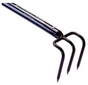 Midwest Rake 40203 GardenPro 3-Prong Cultivator, 60" Blue AH - IB