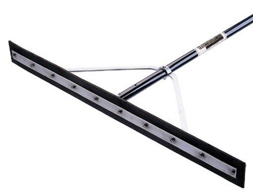 Midwest Rake 75936 36" Straight Blade Squeegee, 66" Blue AH