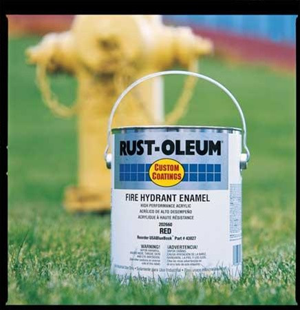 Rust-Oleum 5265402 Fire Hydrant Red Acrylic,Size:1 Gal.