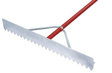 Midwest Rake 56635 36" Super Lute/Sports Field Grading Rake, 82" OS Red ...