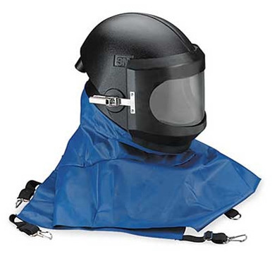 3M W-8100B Blasting Helmet, Color Code Black