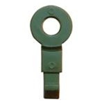 210003 Label Safe 1/8" BSP - Fill Point ID Washer - (10mm) - Dark Green