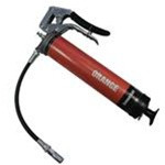Oil Safe 330706 Pistol Grip Grease Gun - 12" Flexible Ext. - Orange