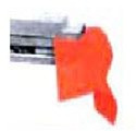 CH Hanson 10495 16'' x 16'' Red Lumber Flags