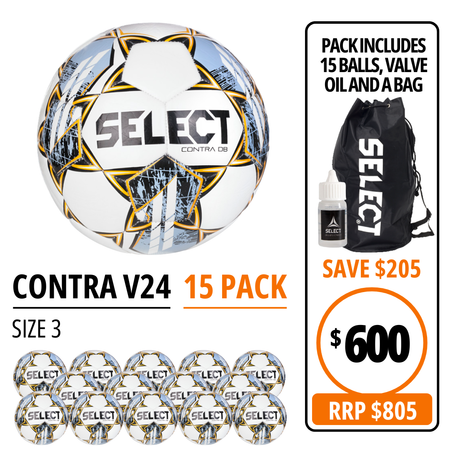 CONTRA DB3 V24 15 Ball Pack - Select Football (Evolution Sports Imports ...