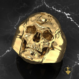 USMC EGA 14k Skull Ring - USMC Jewelry