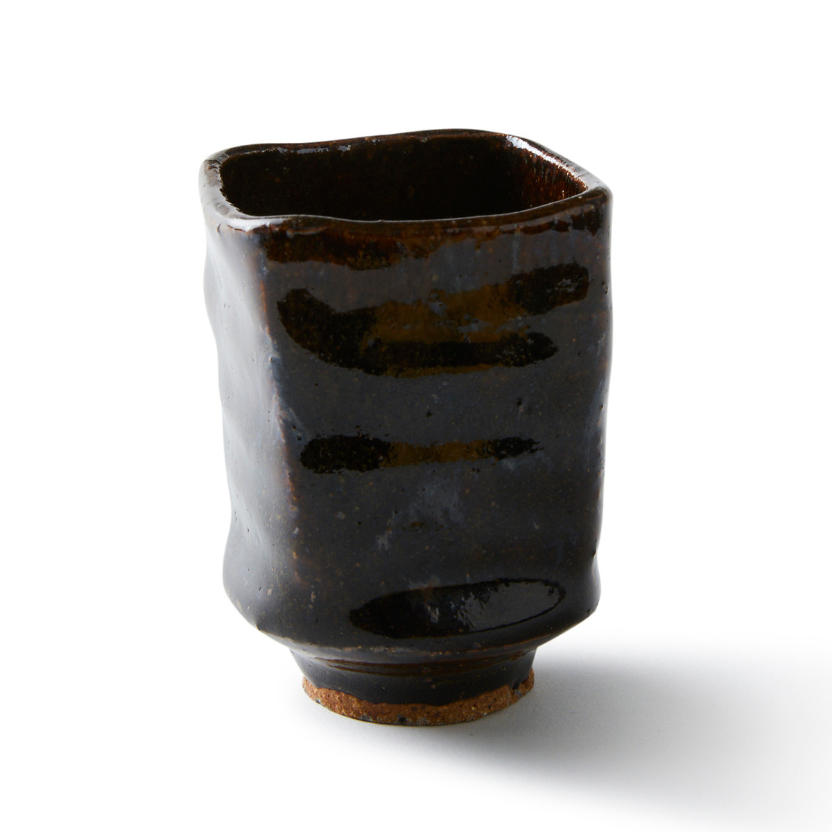 Yunomi Tea Cup – Brown | Handmade Japanese Tea Cup | Silk Road Teas