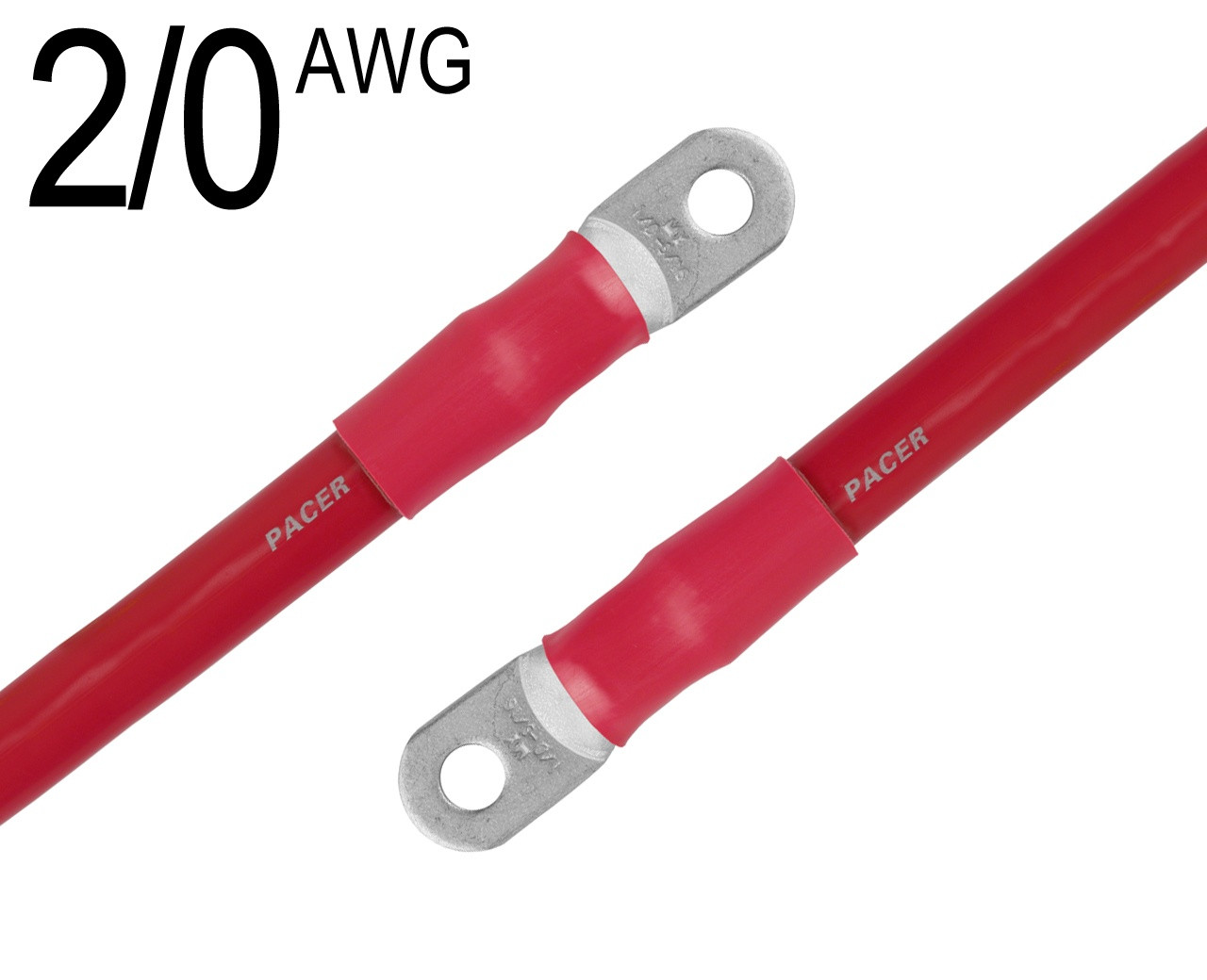 2/0 AWG, Red, Battery Cables