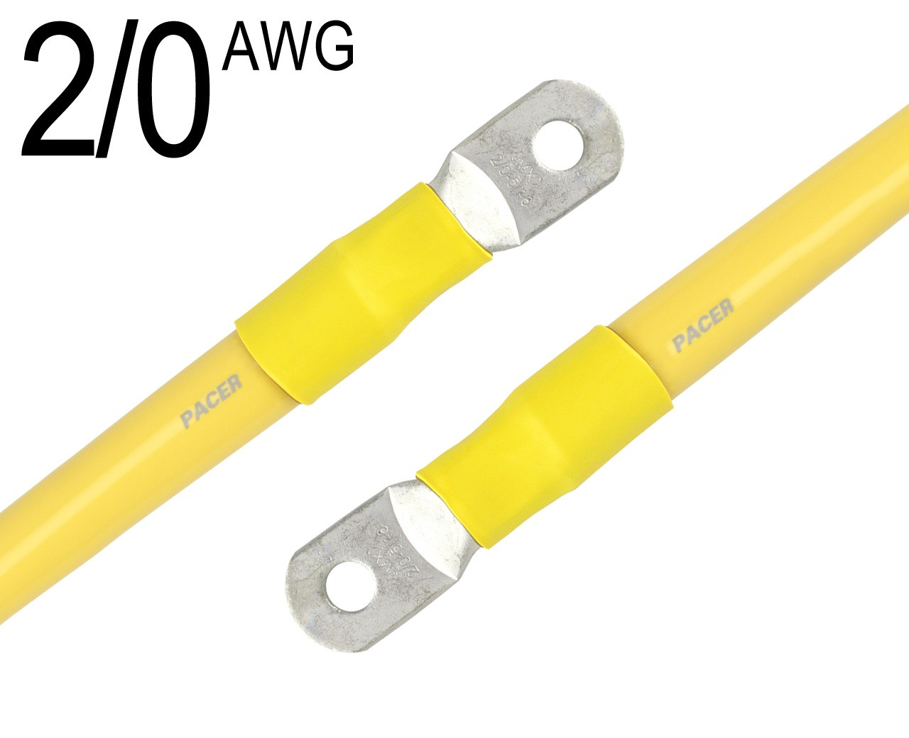 2/0 AWG, Yellow, Battery Cables