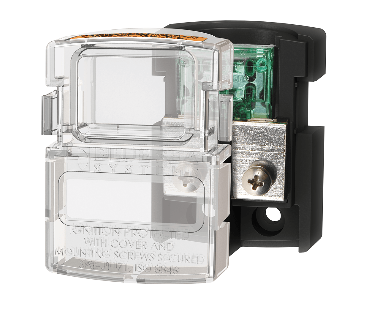 ANN & ANL Fuse block with lock nuts, 400 Amp Max