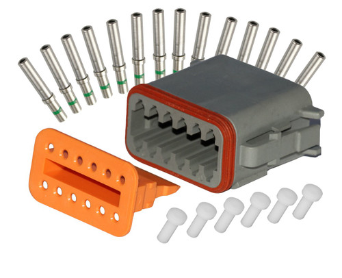 DT Plug Repair Pack with Contacts (14 AWG)