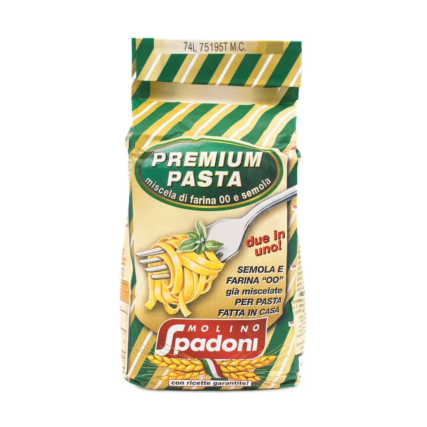 Wheat Flour, Farina 00, Gran Mugnaio Molino Spadoni, Ravenna, 2.2 lb (1 ...