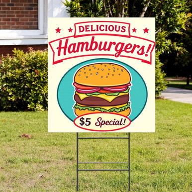 Yard Signs 24 x 18 - Coroplastic 4mm pack of 10