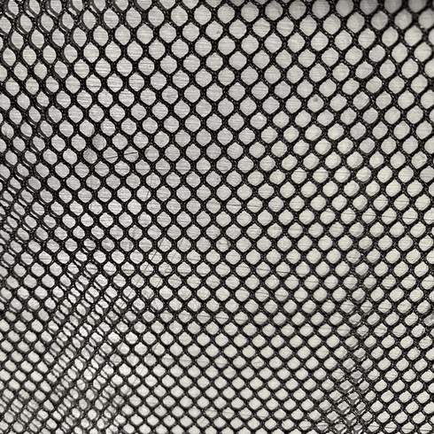 Pocket Mesh Material Black - Graham Fabrics and Supply