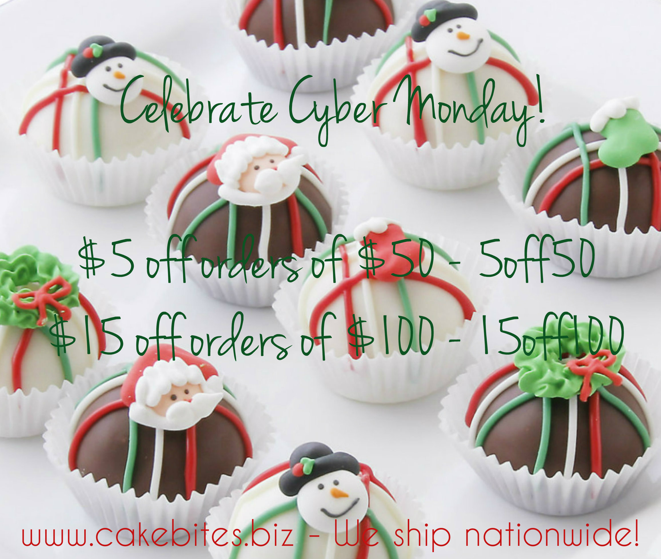 Cyber Monday Deals - Cake Bites, LLC