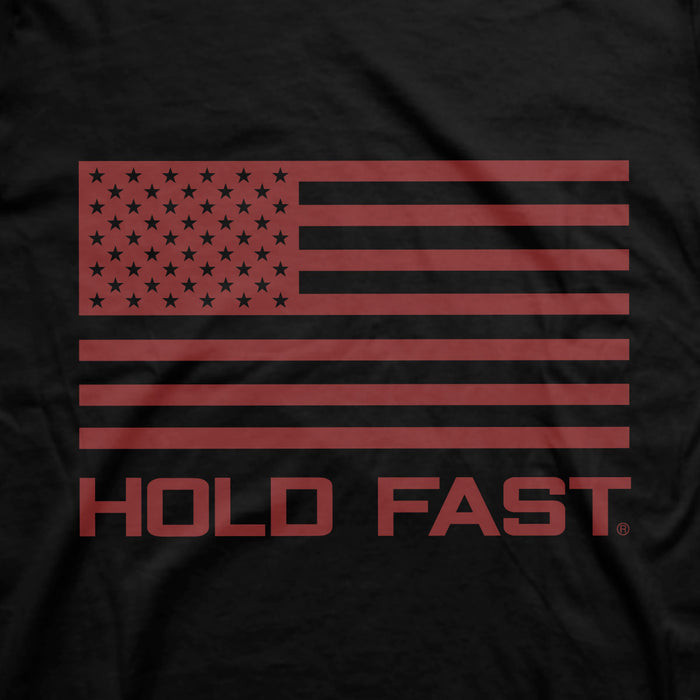 HOLD FAST One Nation Flag T-Shirt | Patriotic and Bold Design
