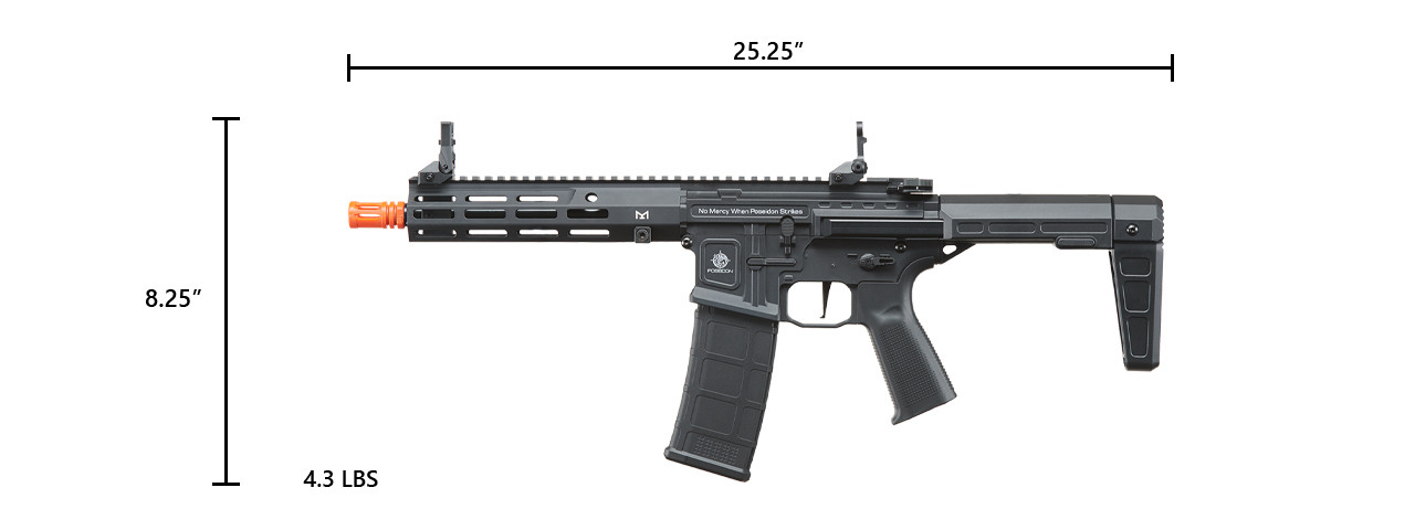 Poseidon Punisher 9" PDW AEGR Rifle with Medusa MOSFET – High ...