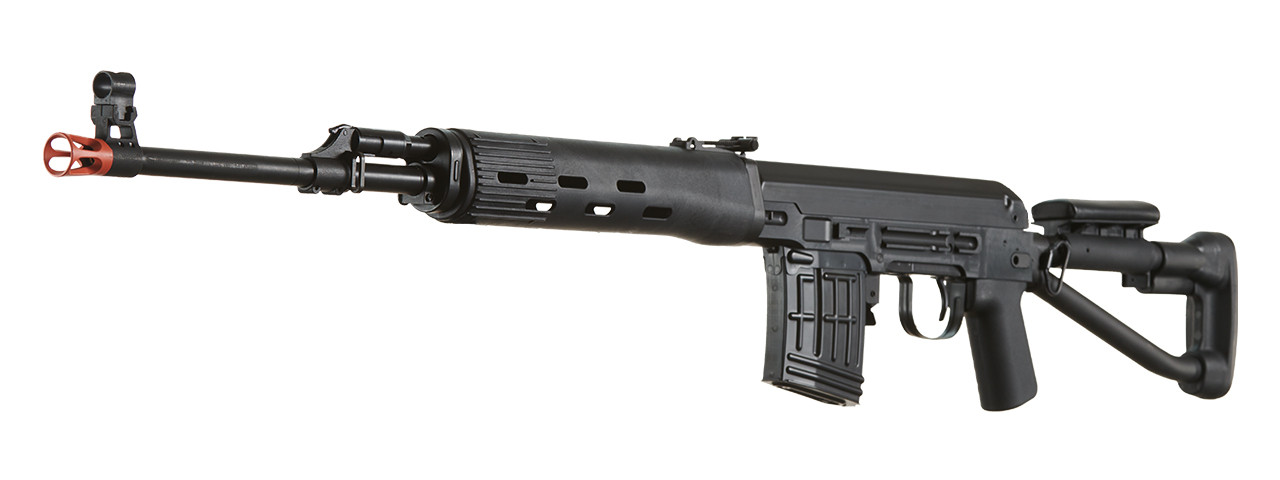 LCT Airsoft SVDS AEG Sniper Rifle - Black | Precision & Power for ...