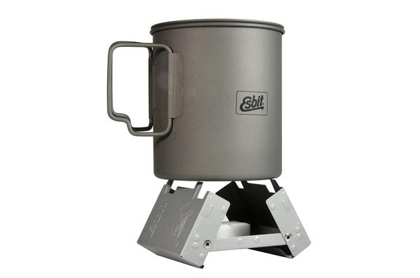 ESBIT POCKET STOVE WITH 6 SOLID FUEL TABS - The Survival Mode