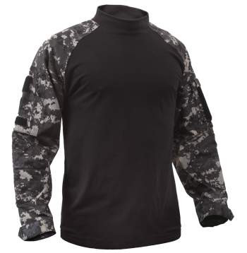 Urban Digital Camo Tactical Airsoft Combat Shirt - The Survival Mode